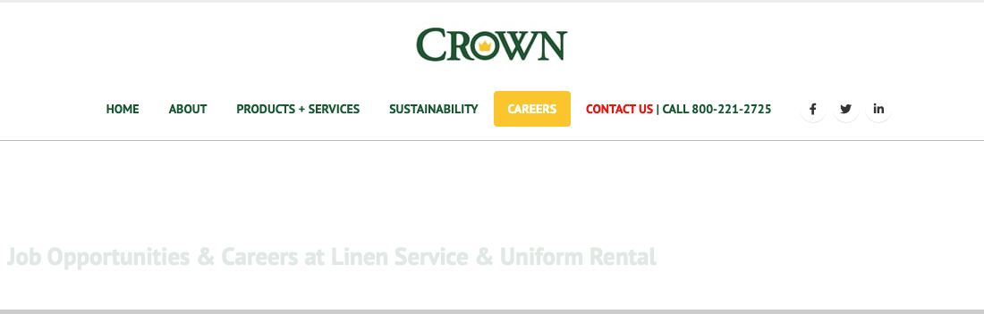 Crown Linen Service Inc Login - Crown Linen Service Inc
